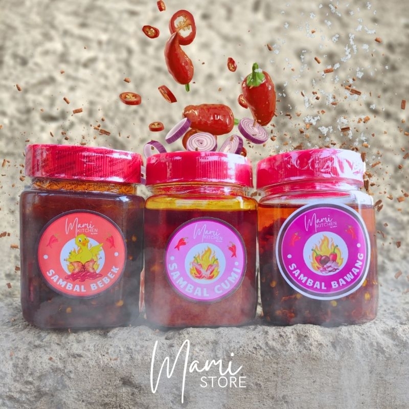 Jual SAMBAL CUMI SAMBAL BEBEK SAMBAL BAWANG 100% CABAI ASLI HOME MADE ...