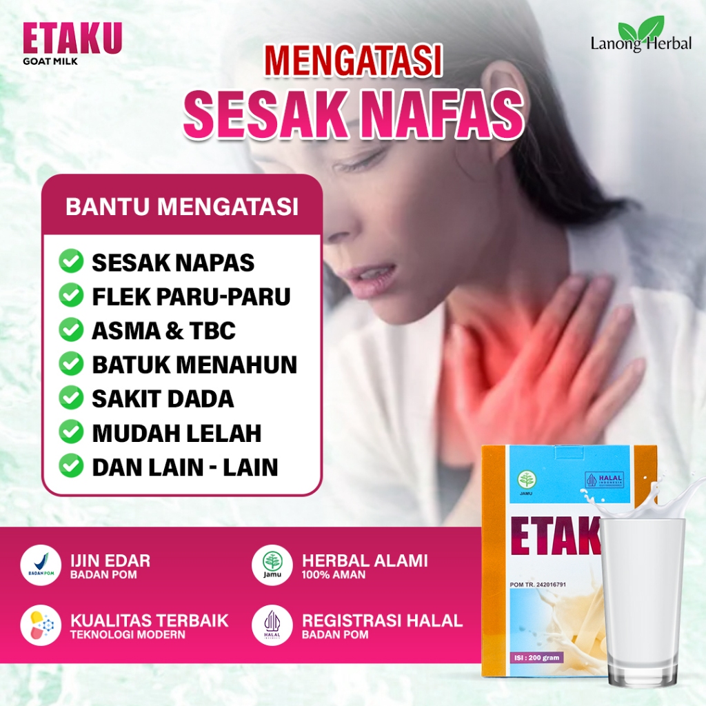 Jual Obat Sesak Nafas Asma Nyeri Dada Sakit Dada Sebelah Kanan Dan Kiri ...
