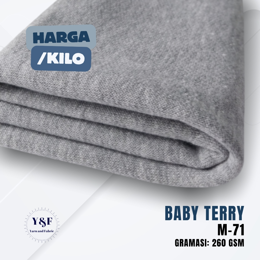Jual Kain PE Babyterry M71 Bahan untuk Jaket/Celana/Kaos | Shopee Indonesia