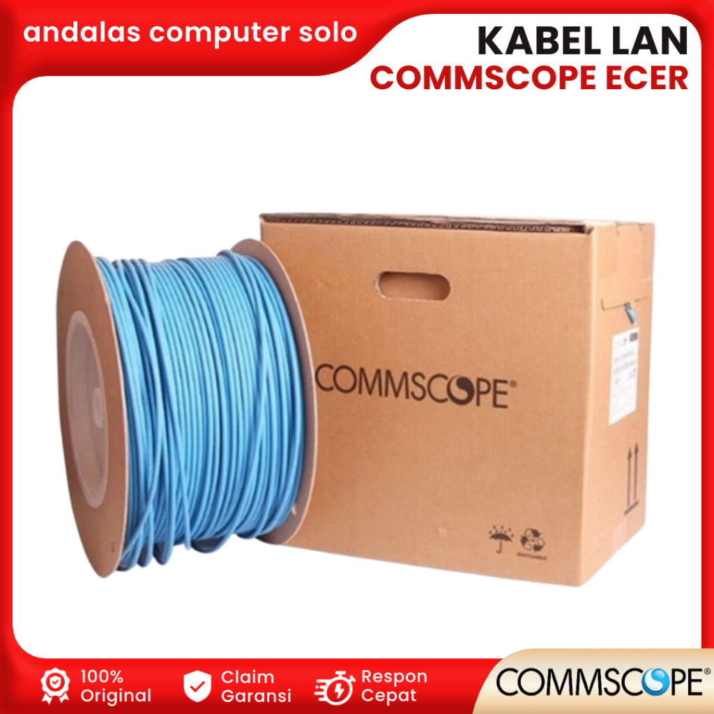 Jual KABEL LAN COMMSCOPE CAT 6 ECER PERMETER | Shopee Indonesia