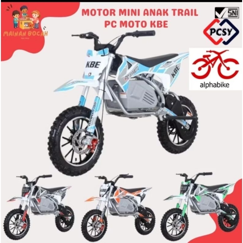 Jual motor mini trail bensin dan electrik 49-60cc PC01 PC07 PC46 PC-KBE ...