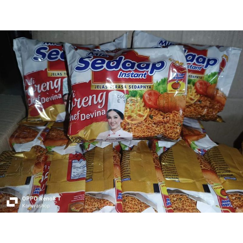 Jual Sedaap Mie Instan Goreng Ala Chef Devina - 93 Gr | Shopee Indonesia