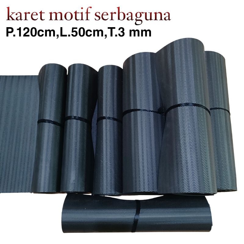 Jual karet spon kulit,matras, karet motif ,tebal 3mm berkualitas ...