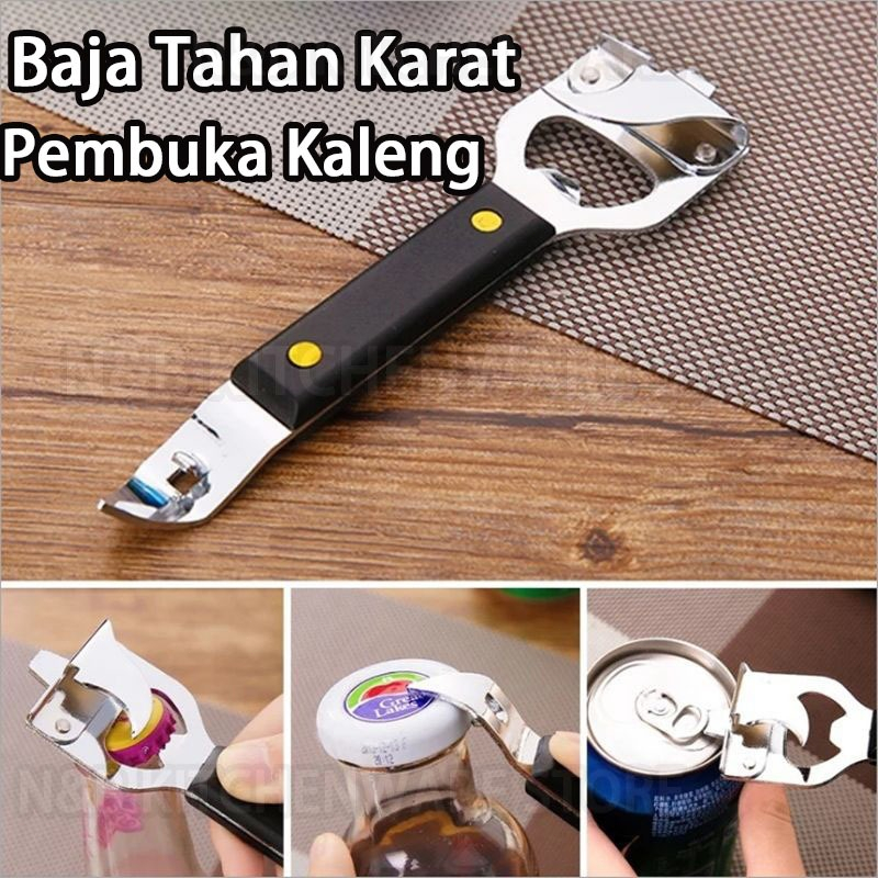 Jual Alat pembuka tutup botol Pembuka kaleng Buka kaleng susu Baja ...