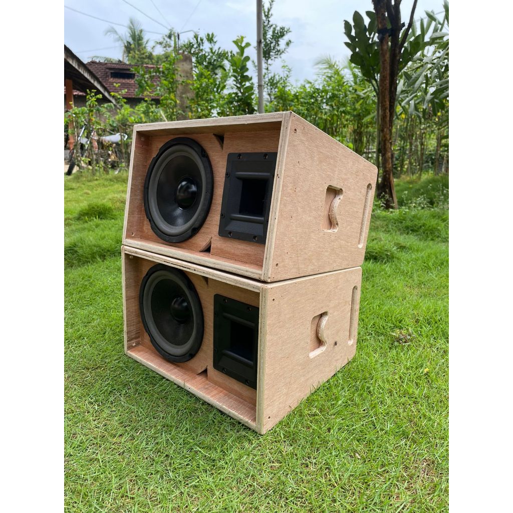 Jual Line Array 6 Inch isi ACR 660 Twiter Audax AX65 Pengerjaan CNC ...