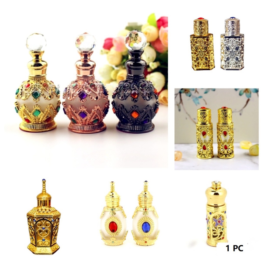 Jual Botol Parfum Refillable Bahan Metal Gaya Arab | Shopee Indonesia