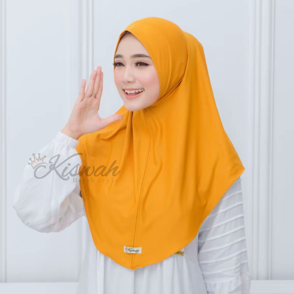 Jual Kiswah - Hijab Instan Clara Non Pet Lembut Nyaman All Size | Shopee Indonesia