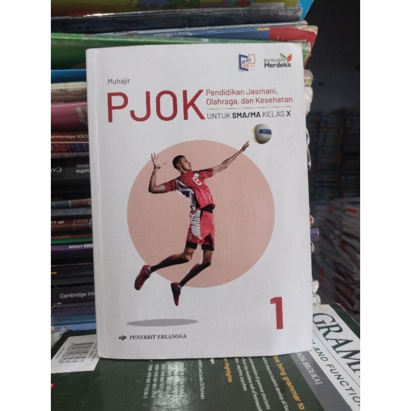 Jual buku pjok/penjaskes/penjasorkes/penjas kelas 10 X 1 sma ma erlangga kurmer kurikulum ...