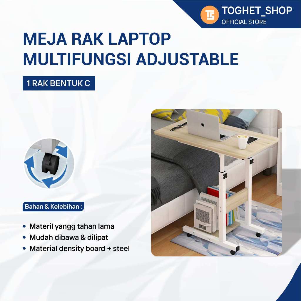 Jual SOLD OUT Meja Rak Laptop Meja Lipat Laptop Multifungsi Adjustable ...