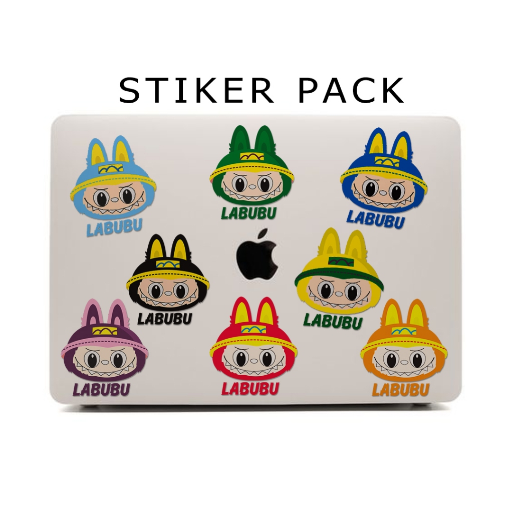 Jual Stiker Labubu Stiker Pack Stiker satuan aesthetic kekinian ...