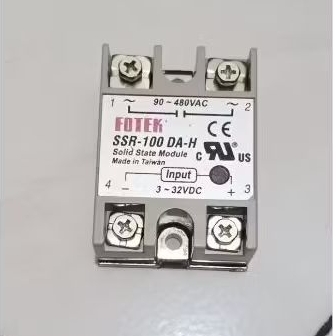 Jual FOTEK SSR 100DAH SOLID STATE RELAY INPUT DC OUTPUT AC | Shopee Indonesia