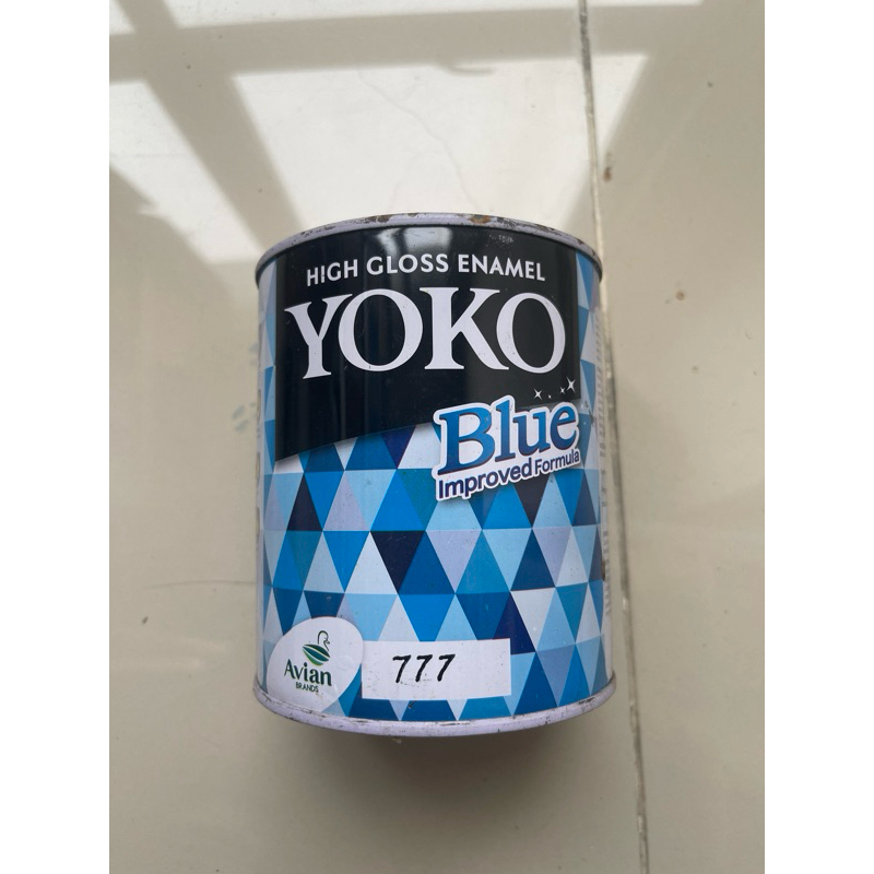 Jual Cat Minyak Cat Kayu Besi Cat High Gloss Enamel YOKO Dari Avian 0.7 ...