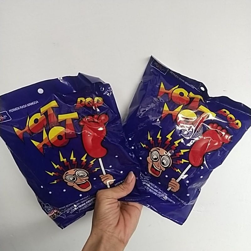 Jual Permen Kaki hot hot pop 125g ( isi 25 pcs) | Shopee Indonesia