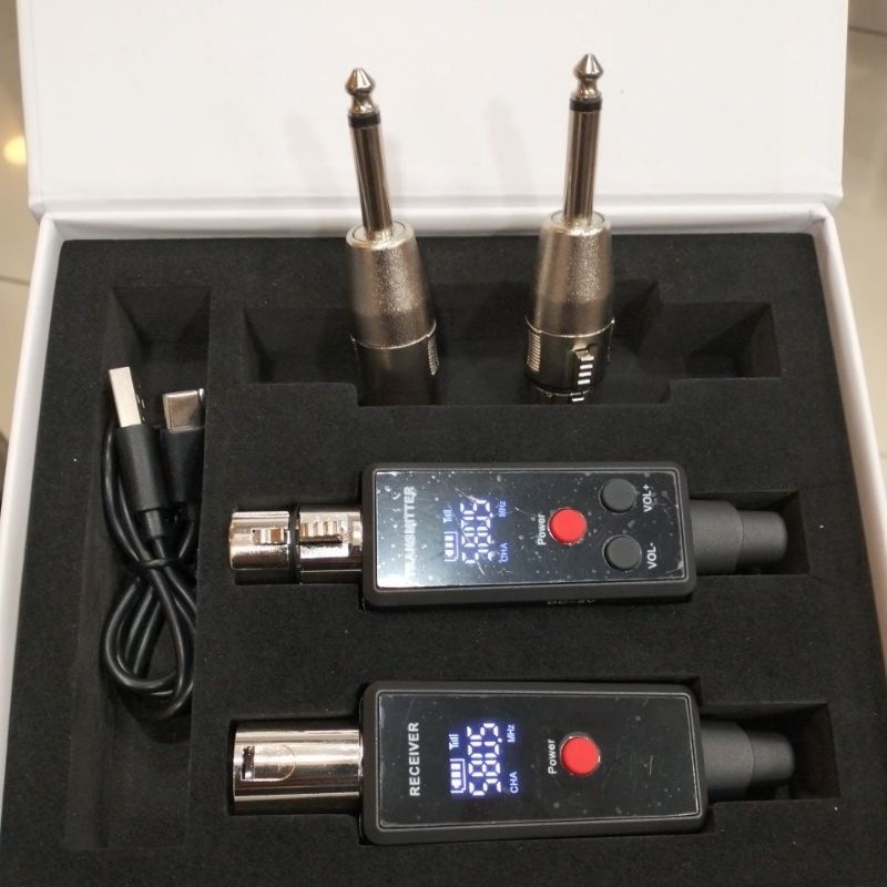 Jual UHF MICROPHONE WIRELESS SYSTEM UNTUK MIC KABEL JADI MIC WIRELESS ...