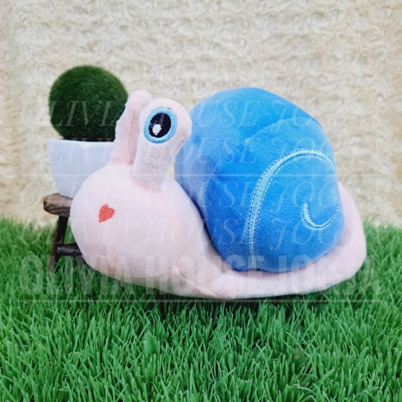 Jual Boneka Siput Biru Boneka Snail Chubby Boneka Keong Cute | Shopee ...