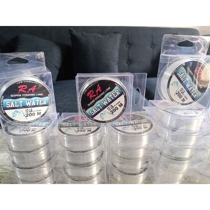 Jual leadertenggiri/tuna/leadersaltwater/12lb/028mm | Shopee Indonesia