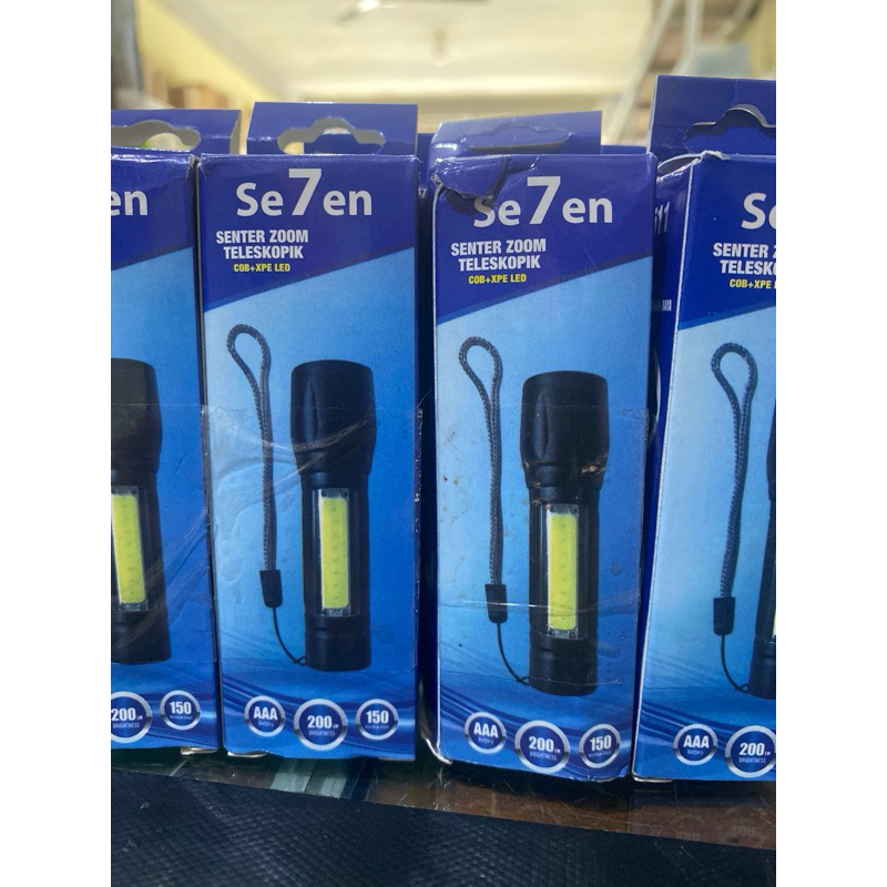 Jual Murah/Senter Mini COB LED Light Super Terang Lampu Senter Mini Rechargeable | Shopee Indonesia