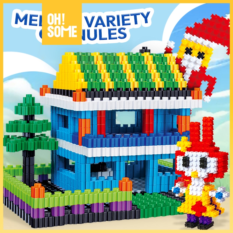 Jual OHSOME Rocket Missile Brick DIY Building Blocks Mainan Rakit ...