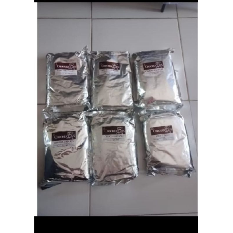 Jual ( COD ) 1/2 kg CHOCOLICIUS RASA CHO MILO CAPUCINO ORIGINAL BUBUK ...