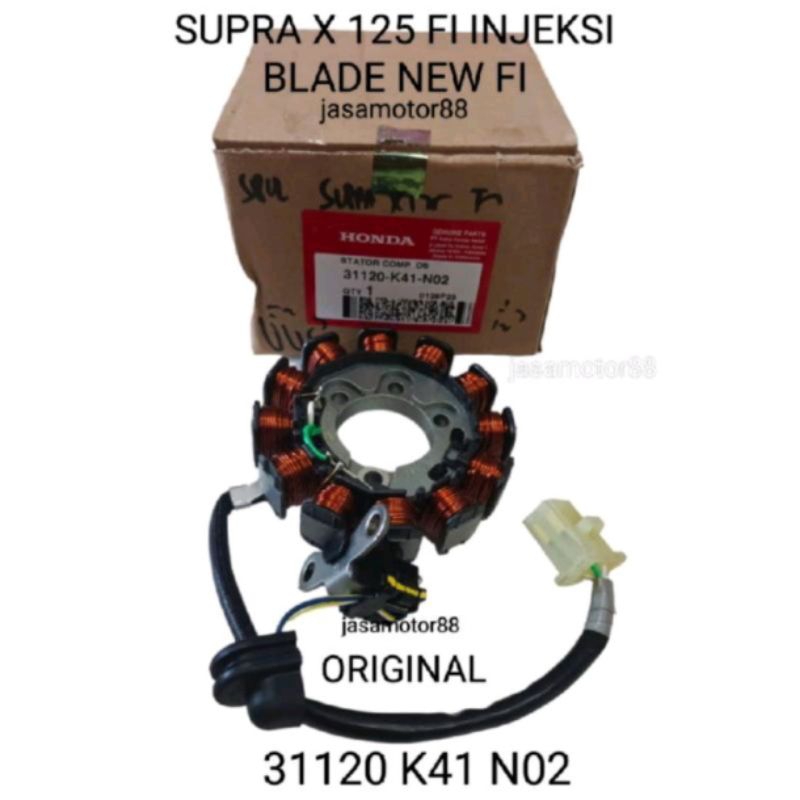 Jual SPULL STATOR ASSY SUPRA X 125 HELM IN INJEKSI HONDA KYZ | Shopee Indonesia