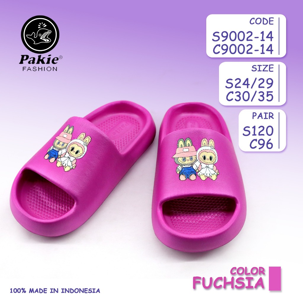 Jual LABUBU Sandal Selop Anak Perempuan Sendal Karakter Labubu Viral ...