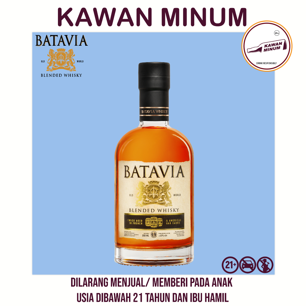 Jual Batavia Whisky 350 mL | Shopee Indonesia