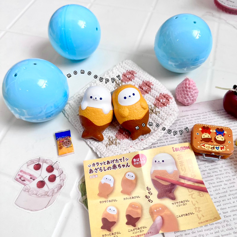 Jual READY STOCK freshly fried baby seal squishy gachapon by ibloom japan | Shopee Indonesia