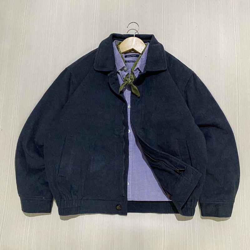 Jual Wool jacket crop boxy fit | Shopee Indonesia