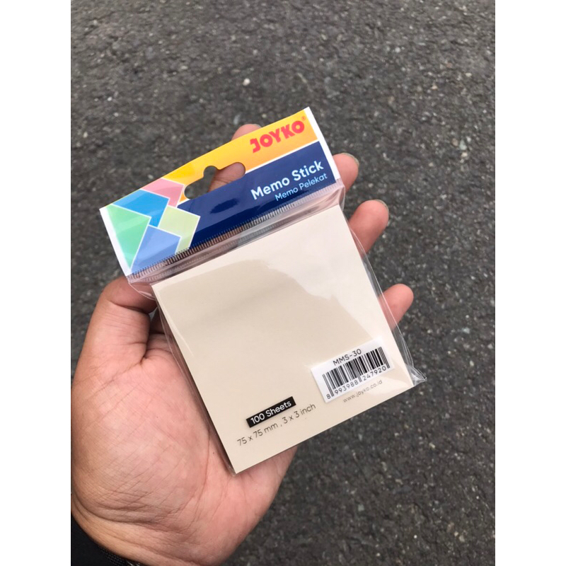 Jual Memo sticky notes memo perekat joyko 75x75mm | Shopee Indonesia