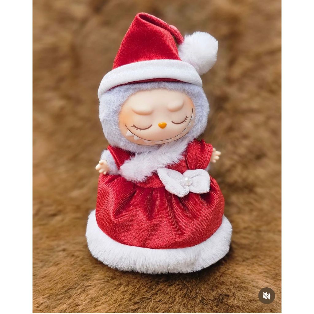 Jual BAJU LABUBU CHRISTMAS LABUBU CLOTHES X'MAS BAJU BONEKA NATAL VERSI ...