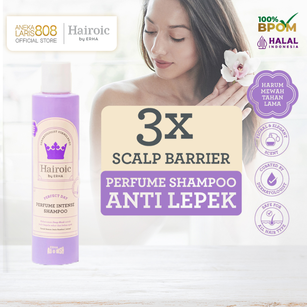 Jual Hairoic by ERHA - Shampoo Parfum Perfect Day Hair Perfume Intense ...