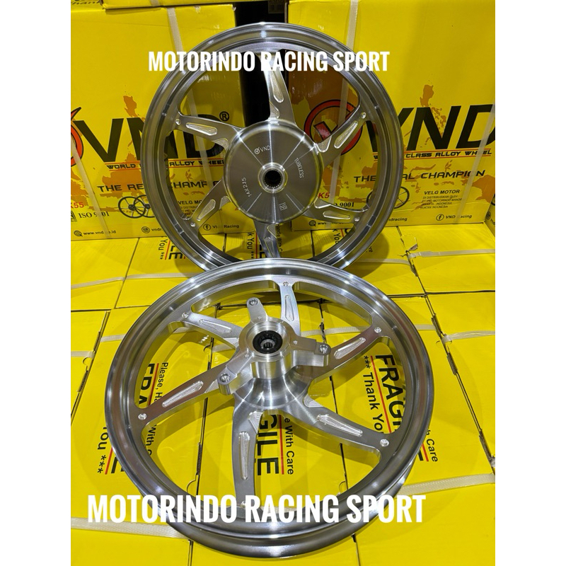 Jual VELG VND SIX STAR V2 AEROX / VND SIX STAR V2 AEROX 185x14 & 215x14 ...