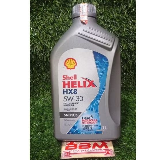 Jual OLI SHELL HELIX HX8 5W-30 1LITER ORIGINAL | Shopee Indonesia