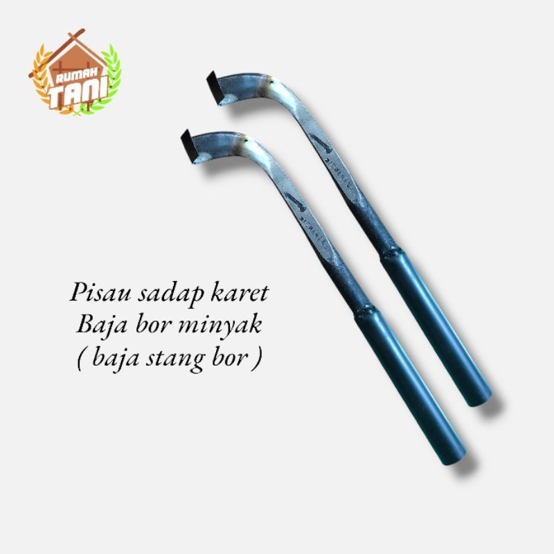 Jual PISAU SADAP KARET BAJA BOR MINYAK / PISAU DERES KARET / PISAU ...