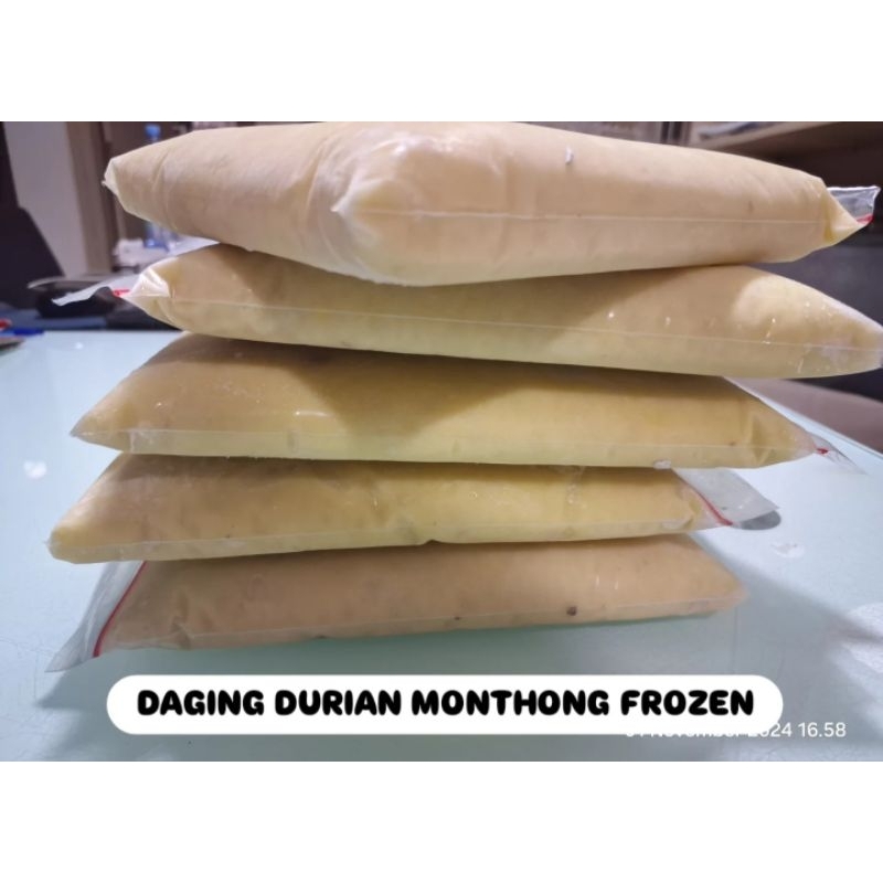 Jual DAGING DURIAN MONTHONG FROZEN 1 KG | Shopee Indonesia