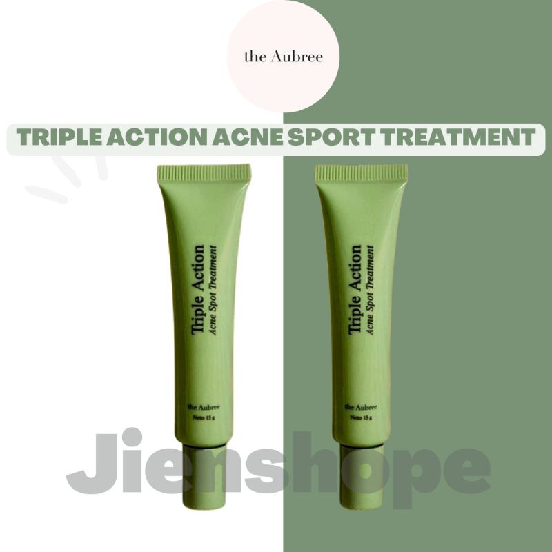 Jual The Aubree Triple Action Acne Spot Treatment 15 gr | Shopee Indonesia