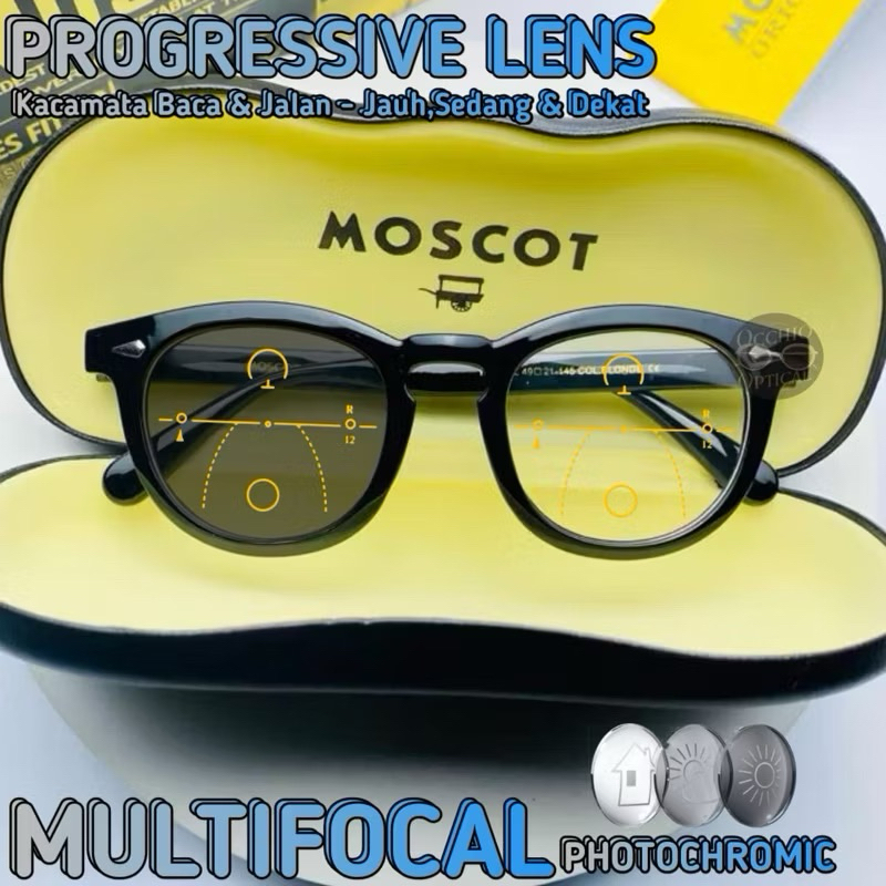 Jual Kacamata Progresif Photochromic (Moskot Lemtosh) Pria/Wanita ...