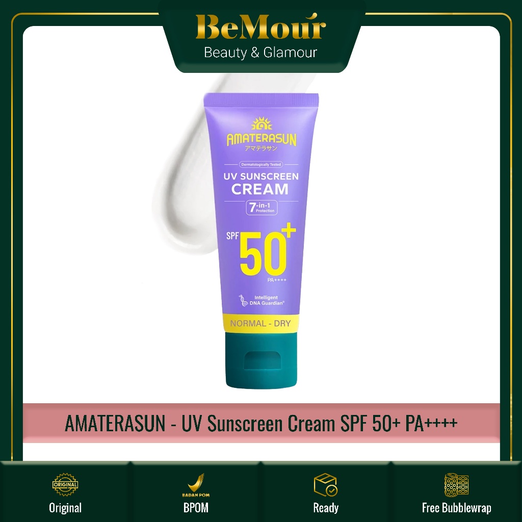 Jual AMATERASUN - UV SUNSCREEN CREAM SPF 50+ PA++++ ( 50 g ...