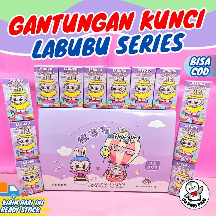 Jual Kejutan Box Labubu/ Kejutan Gantungan Kunci Labubu/ Ganci Labubu ...