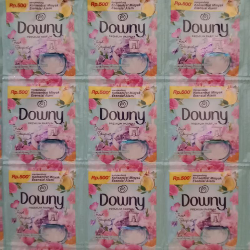 Jual 72 SACHET DOWNY PREMIUM PARFUM 500 FRESH BOUQUET (PELEMBUT & PEWANGI PAKAIAN KONSENTRAT ...