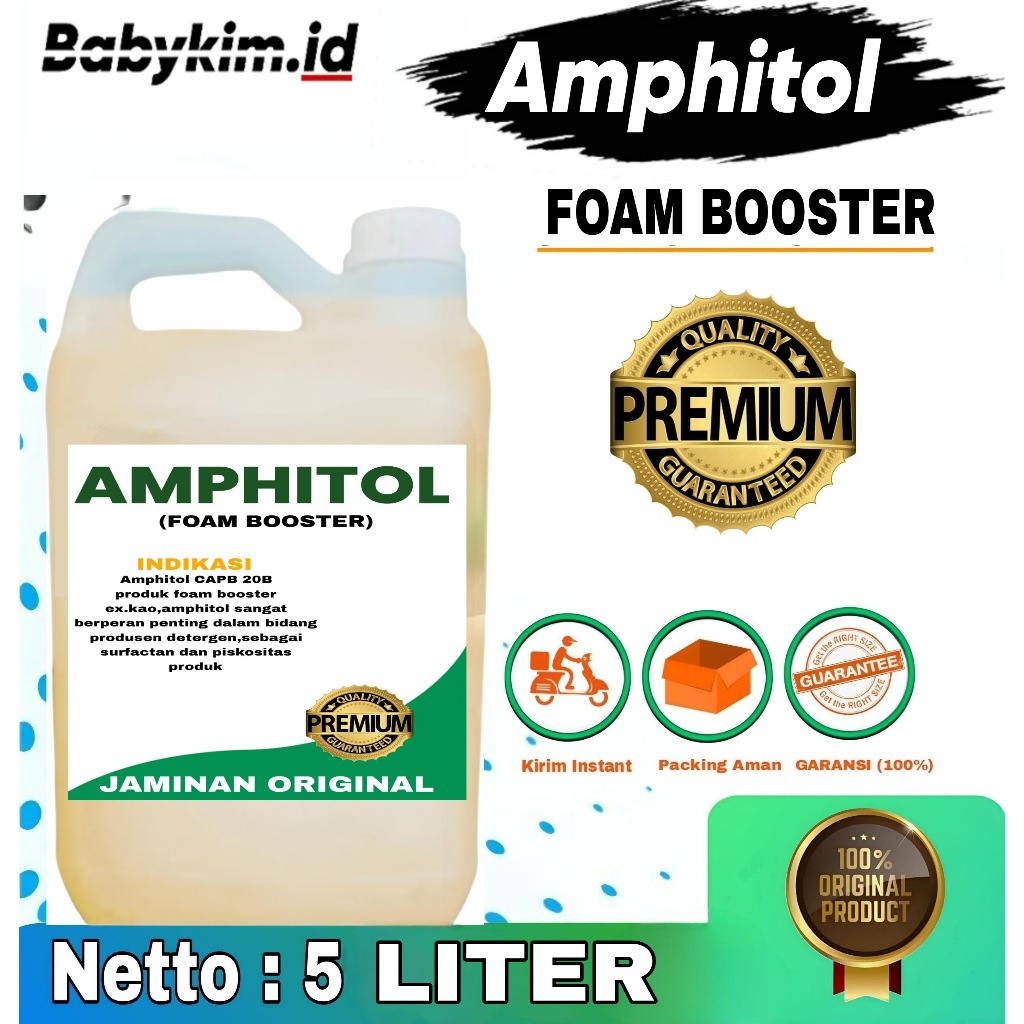 Jual Amphitol 5 Liter / Foam Booster / Penambah Busa (PURE 100% ...
