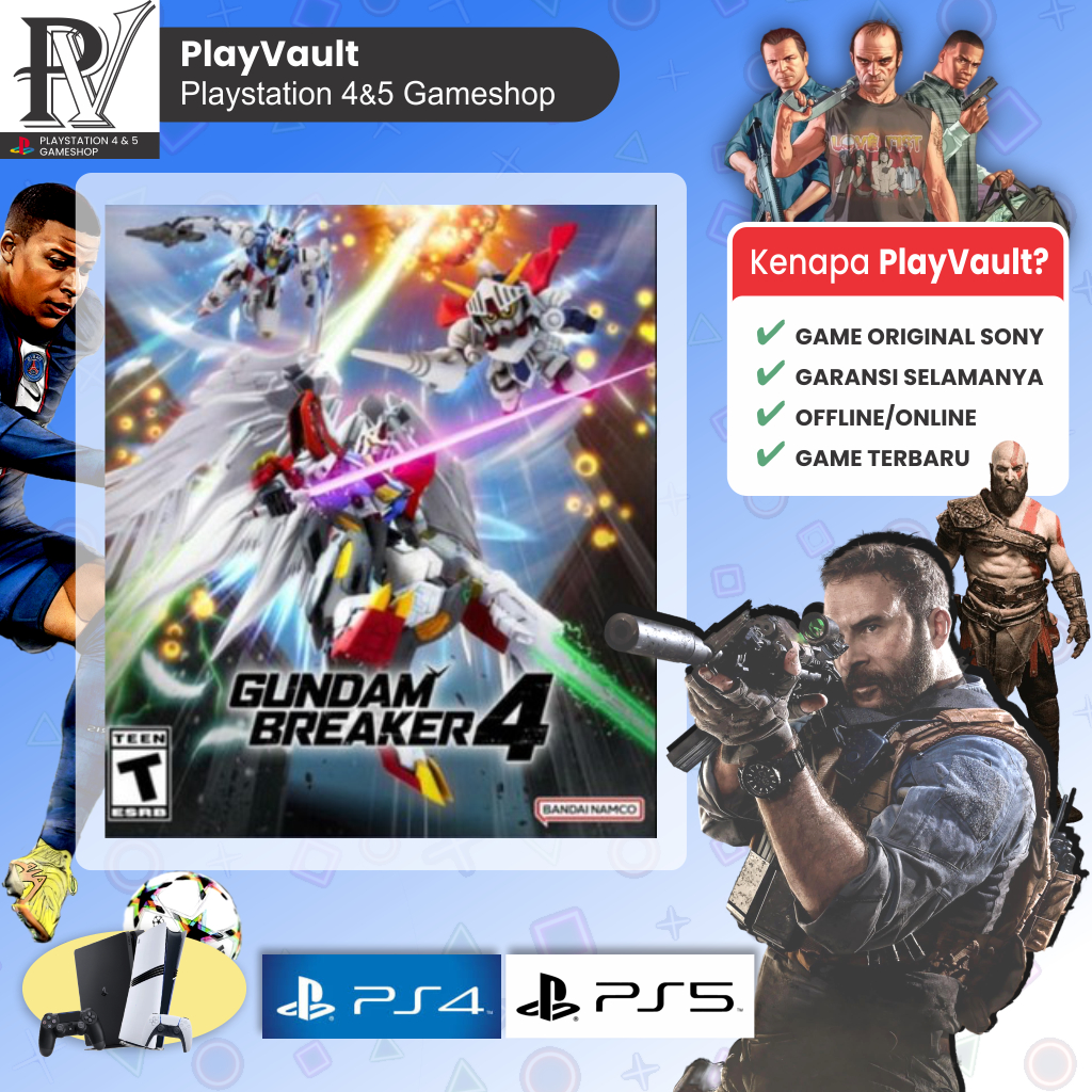 Jual Gundam Breaker 4 For PS4 PS5 | Shopee Indonesia