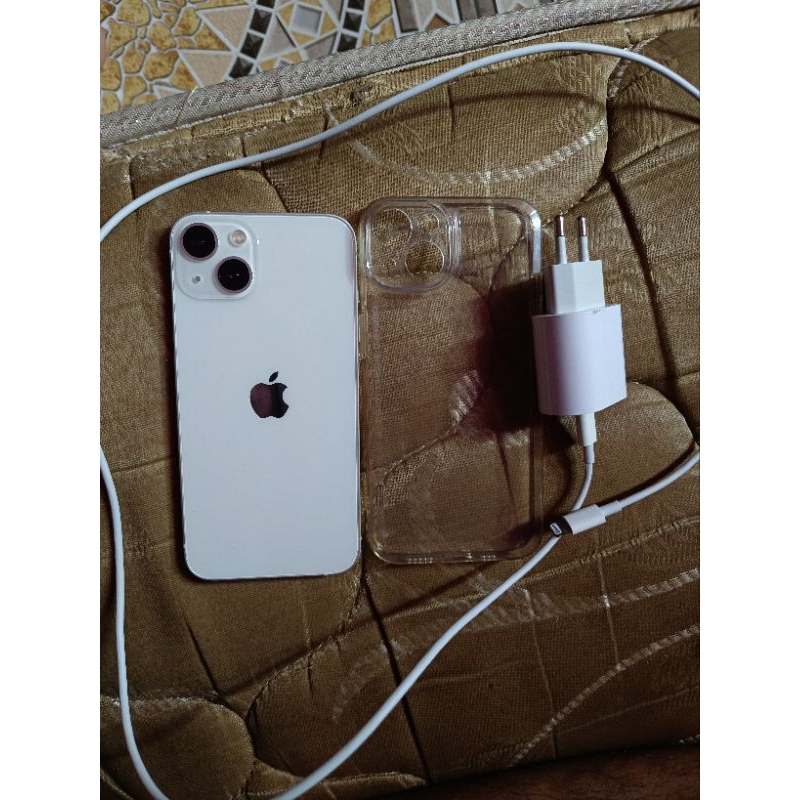 Jual ip 13 128 warna putih | Shopee Indonesia
