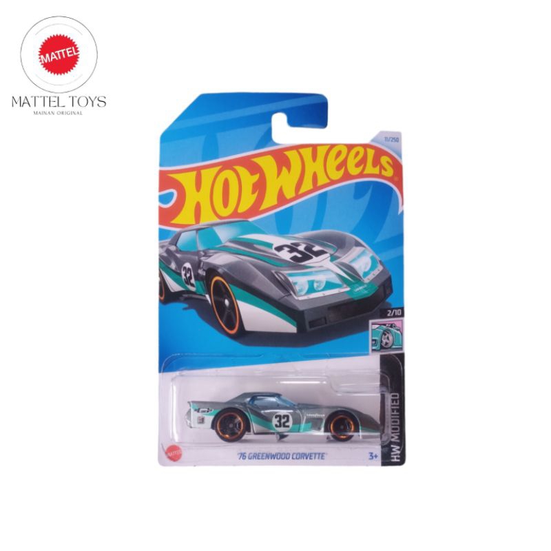 Jual Hot wheels 76 Greenwood Corvette | Shopee Indonesia