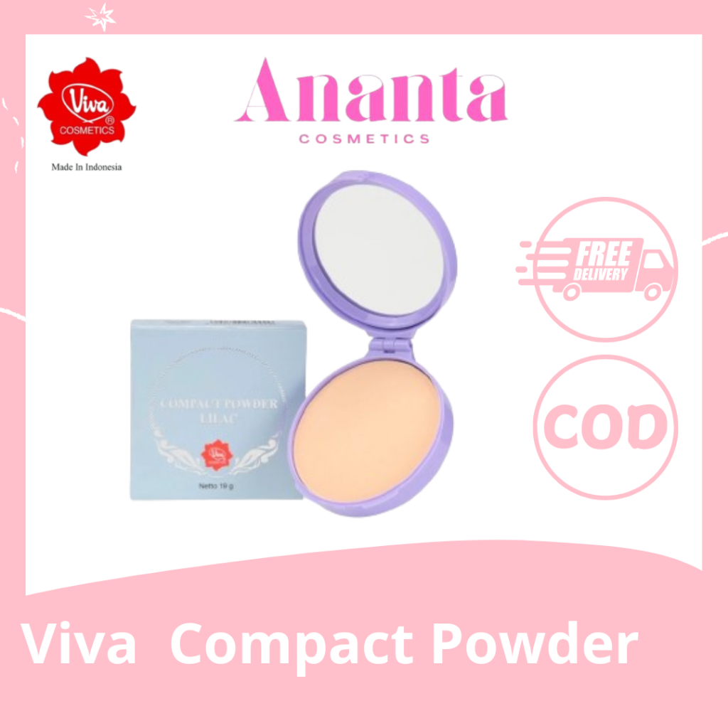 Jual ANANTA Viva Compact Powder Lilac (tersedia 3 varian warna ...