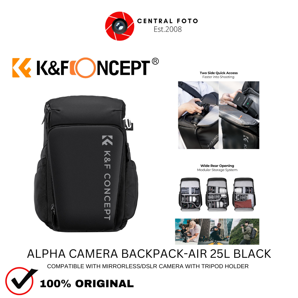 Jual KNF Concept 25L Tas Alpha Backpack Air Waterproof Photography ...