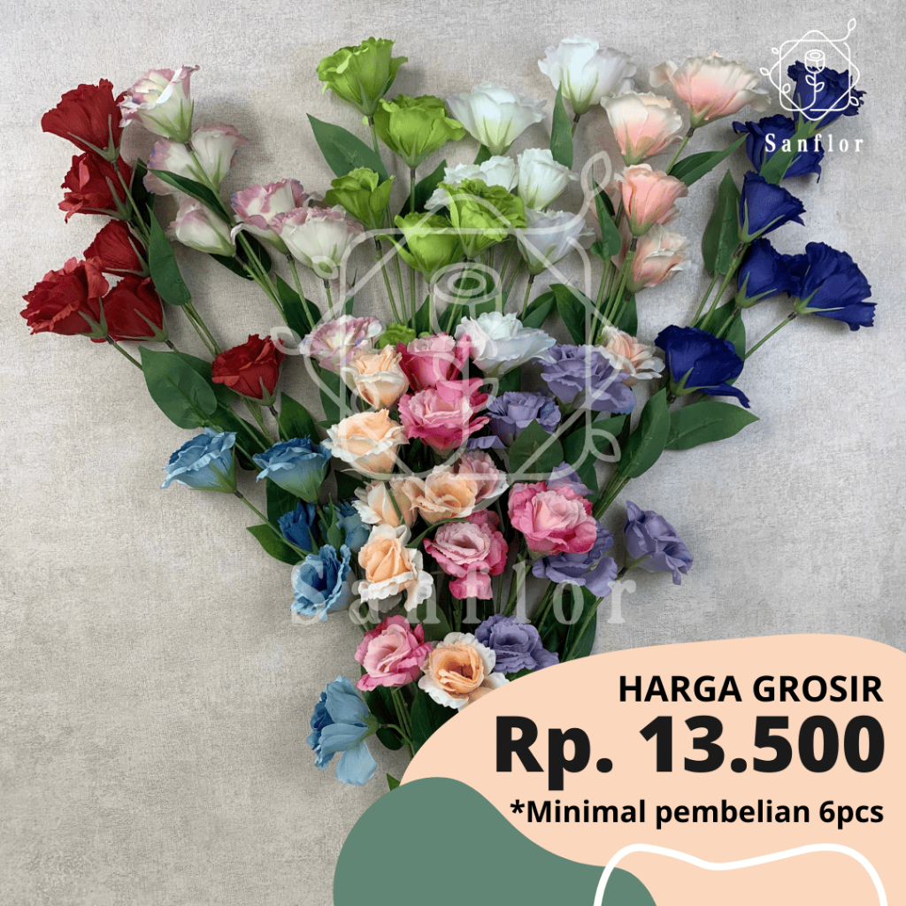 Jual BUNGA LONCENG K6/ BUNGA ARTIFICIAL/ TANAMAN HIAS PLASTIK/ HIASAN ...
