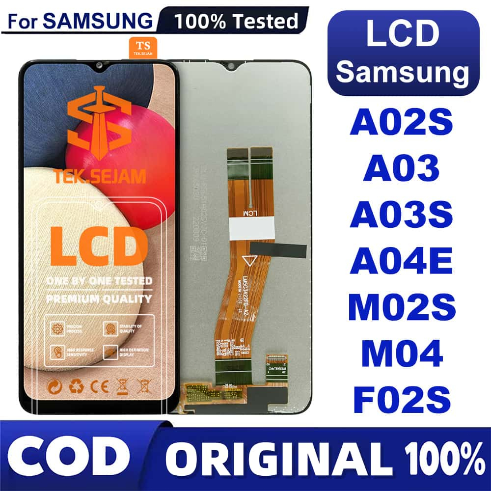 Jual LCD SAMSUNG A02S / A025 / A025F / A03 / A03S / A037 Original Fullset layar hp Touch screen ...