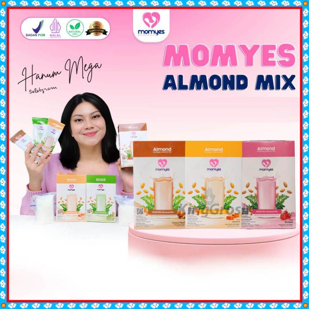 Jual Momyes Almond Mix 200gr ASi Booster Pelancar ASI Susu Ibu Ibu ...
