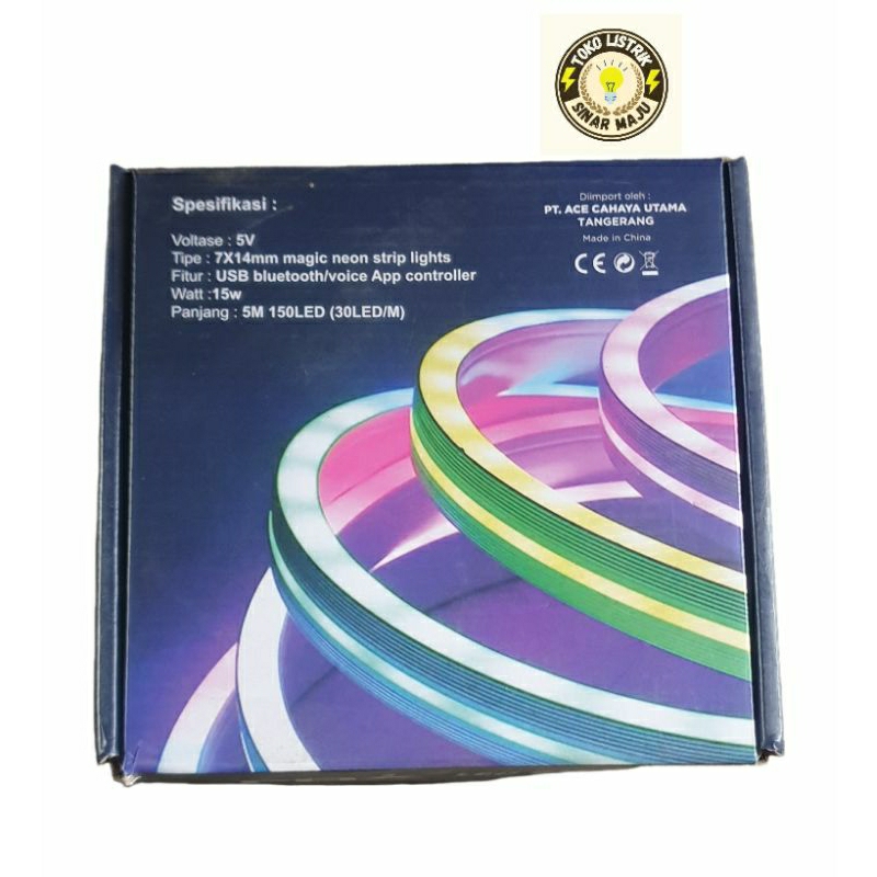 Jual Lampu Led Neon Strip Rgb Fox | Shopee Indonesia